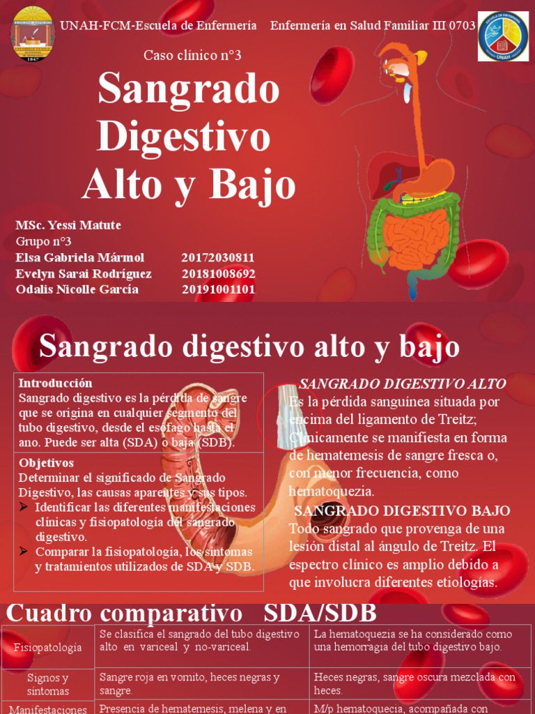 Sangrado Digestivo Alto y Bajo | PDF
