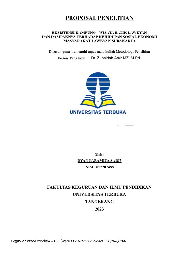 Tugas 2 Metode Penelitian Dyan Paramita Sari | PDF Tugas 2 Metode Penelitian Dyan Paramita Sari | PDF