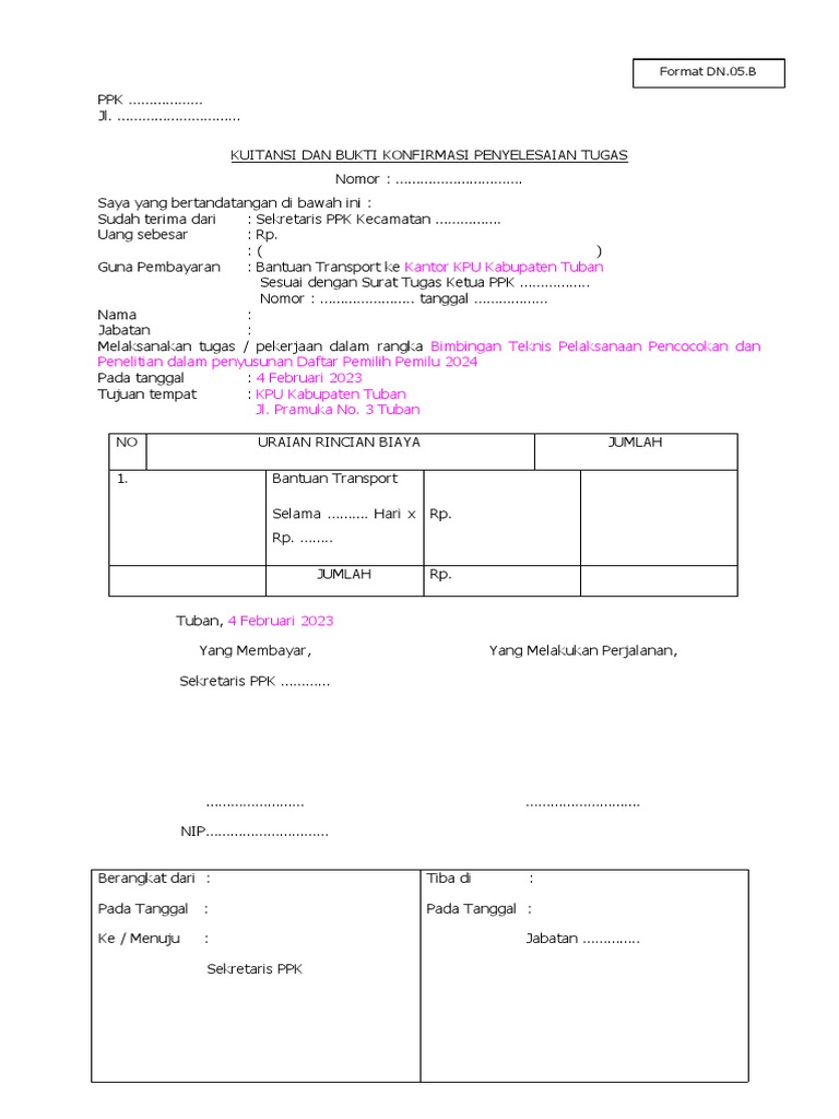 Format DN.05.B | PDF