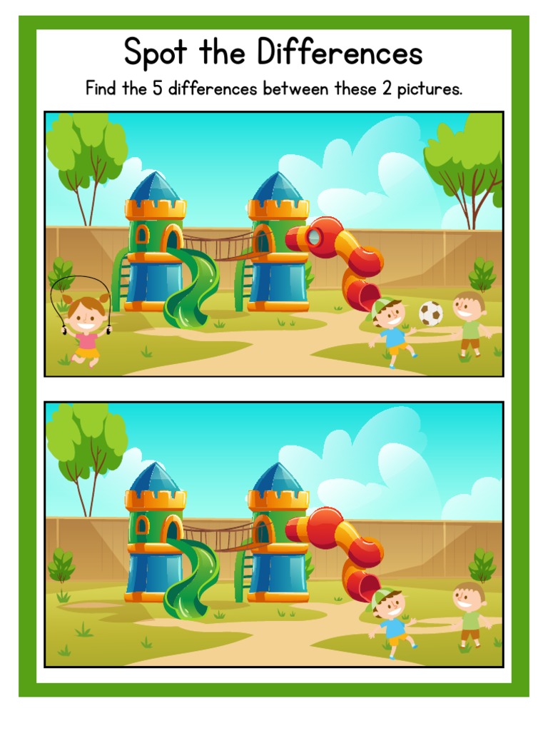 Spot The Differences | PDF | Home & Garden