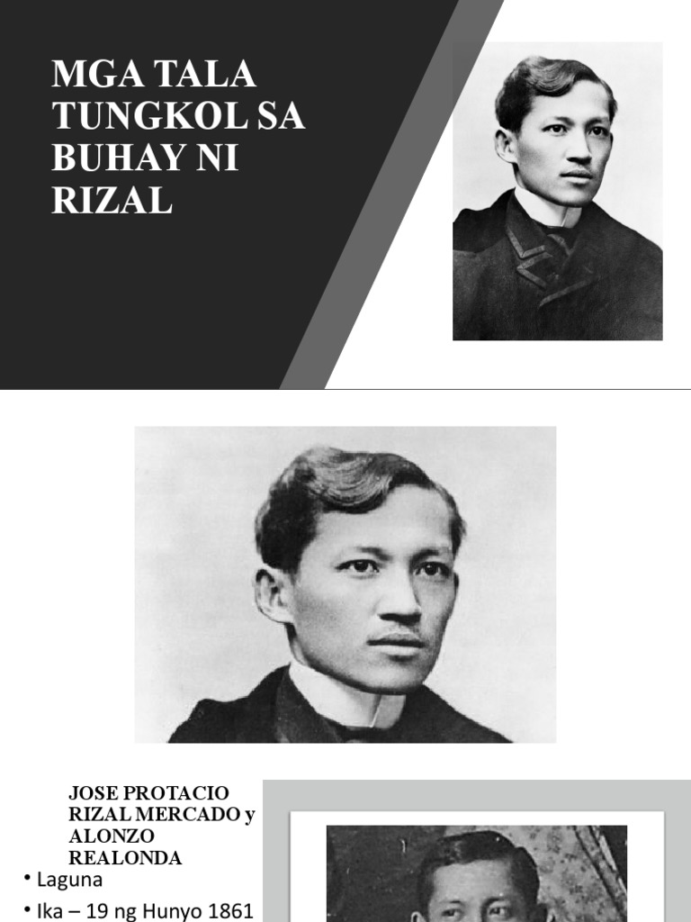 Mga Tala Tungkol Sa Buhay Ni Rizal | PDF Mga Tala Tungkol Sa Buhay Ni Rizal | PDF