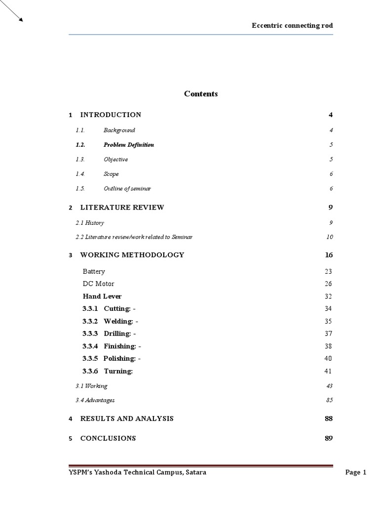 Eccentric Connecting Rod for VCR Engines | PDF | Ductility ...