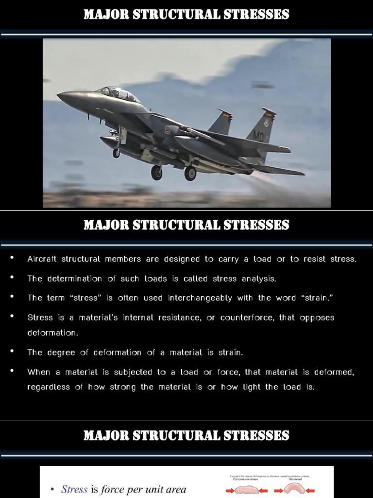 Aircraft Structure - 2 - Stresses | PDF