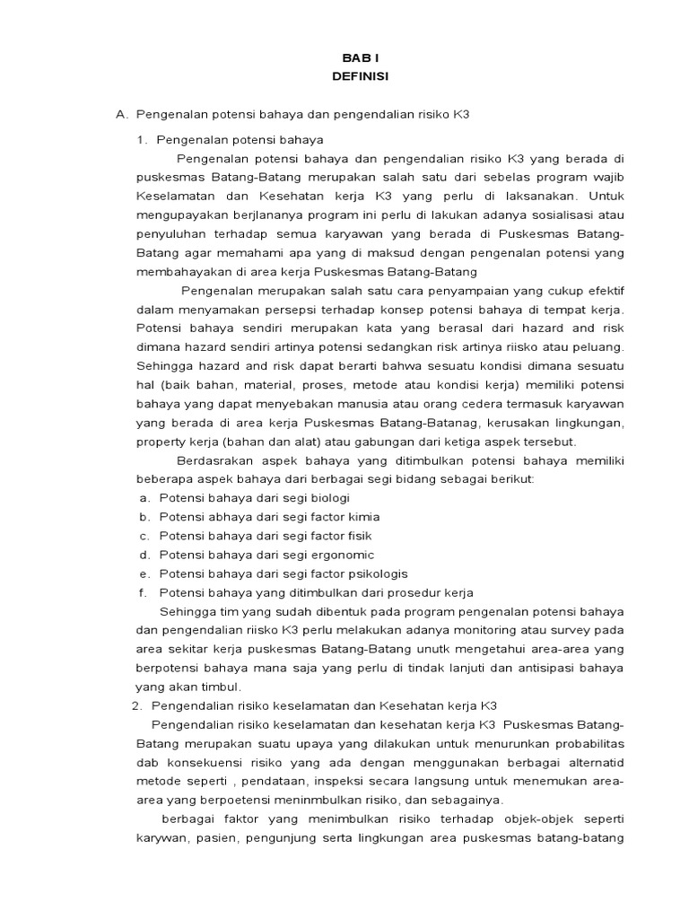 Panduan Program 1 | PDF