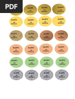 Recitation Chips Printable | PDF