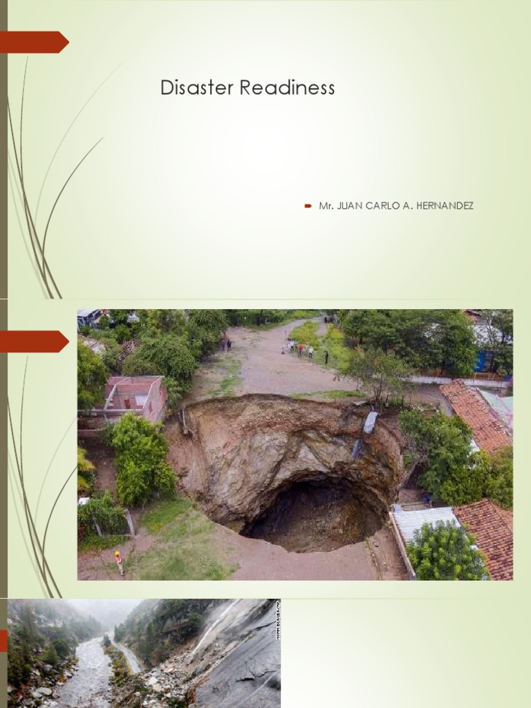 Pdfsinkholes and Landlsides 112938 | PDF | Landslide | Sinkhole