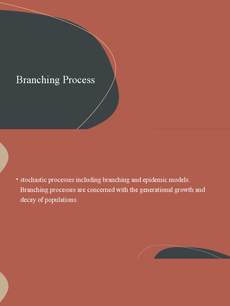 Branching | PDF | Gambling | Statistical Theory