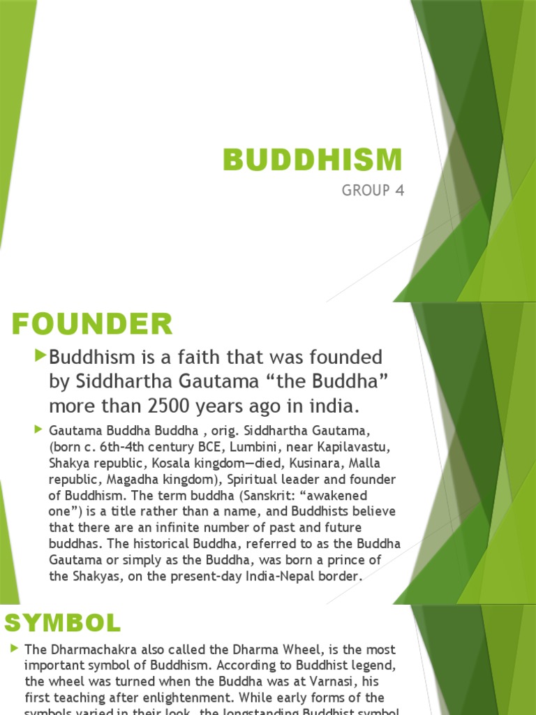 BUDDHISM PPT Group 4 | PDF
