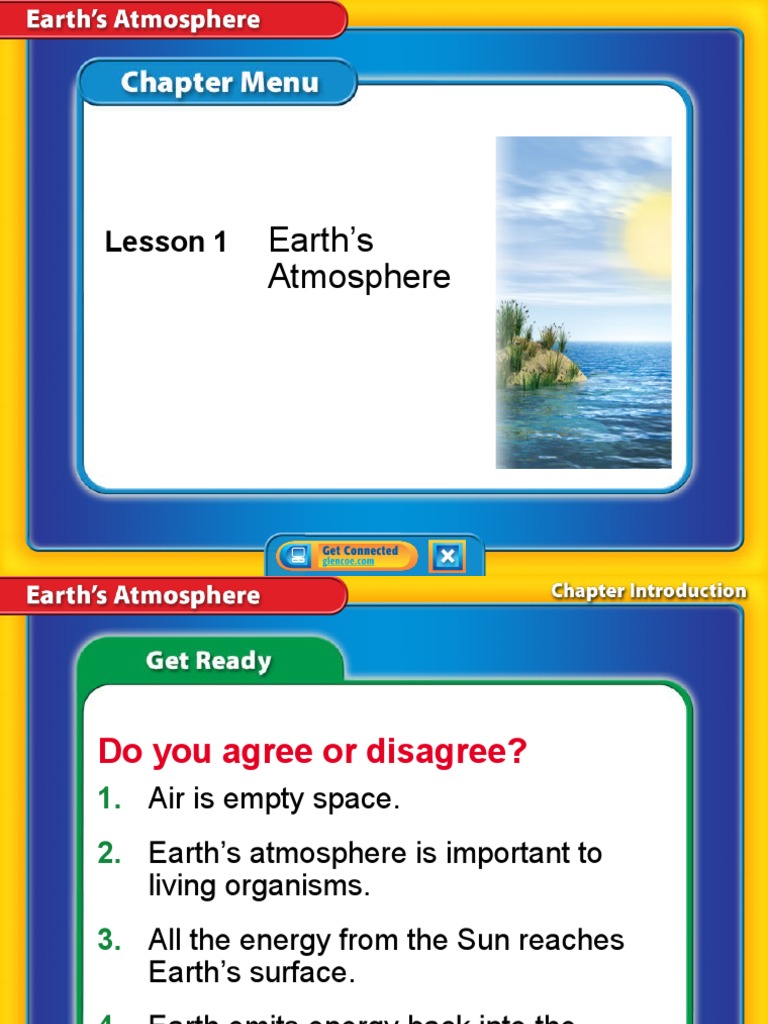 Lesson 1 - Earth S Atmosphere | PDF