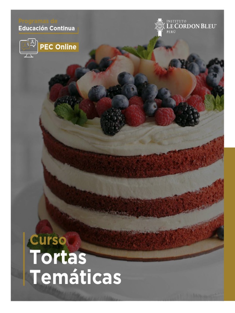 Tortas Temáticas Enero | PDF | Postres | Alimentos