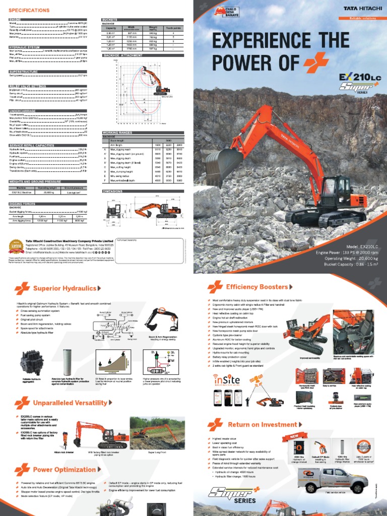 Ex210lc Super Plus | PDF