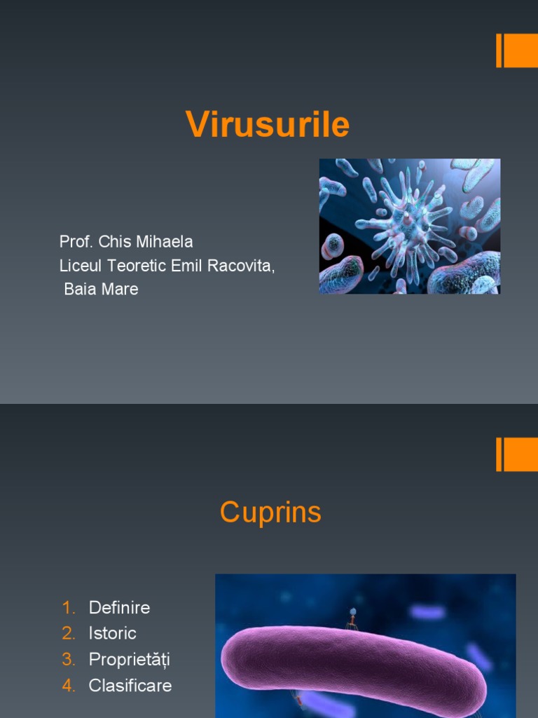 Virusurile PPT | PDF
