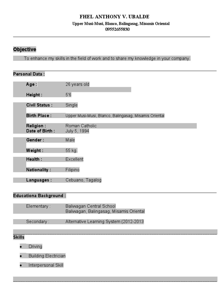 Fhel Anthony V. Ubalde: Upper Musi-Musi, Blanco, Balingasag, Misamis ...