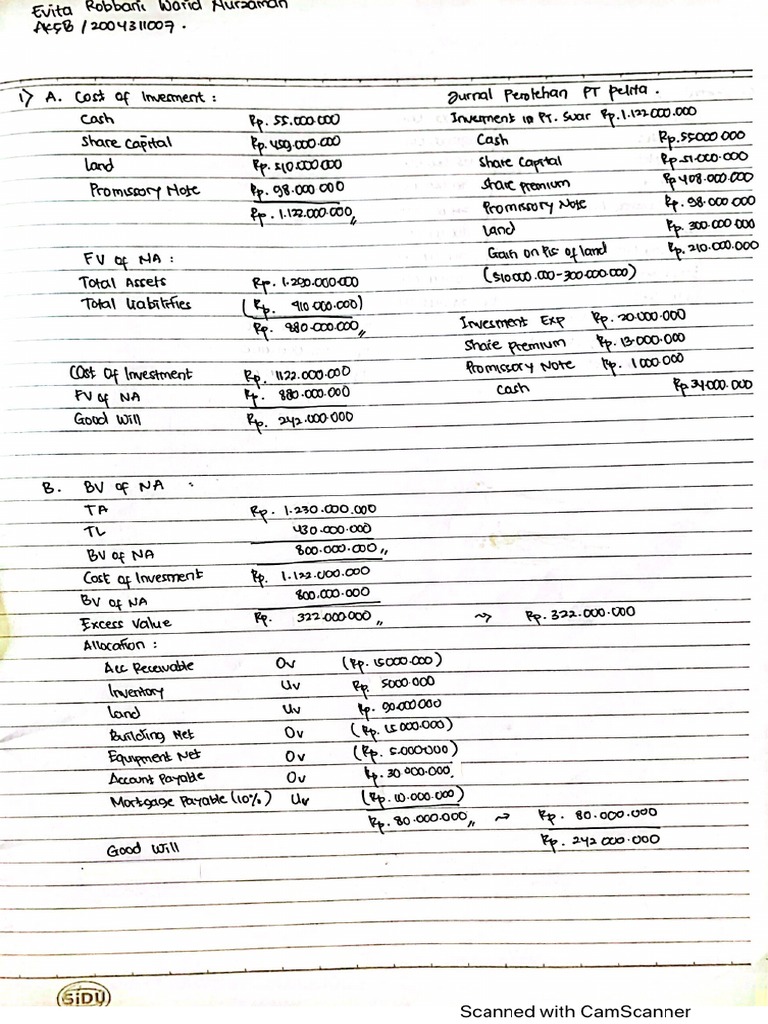 Evita Robbani Warid Nurzaman - UTS AKL | PDF