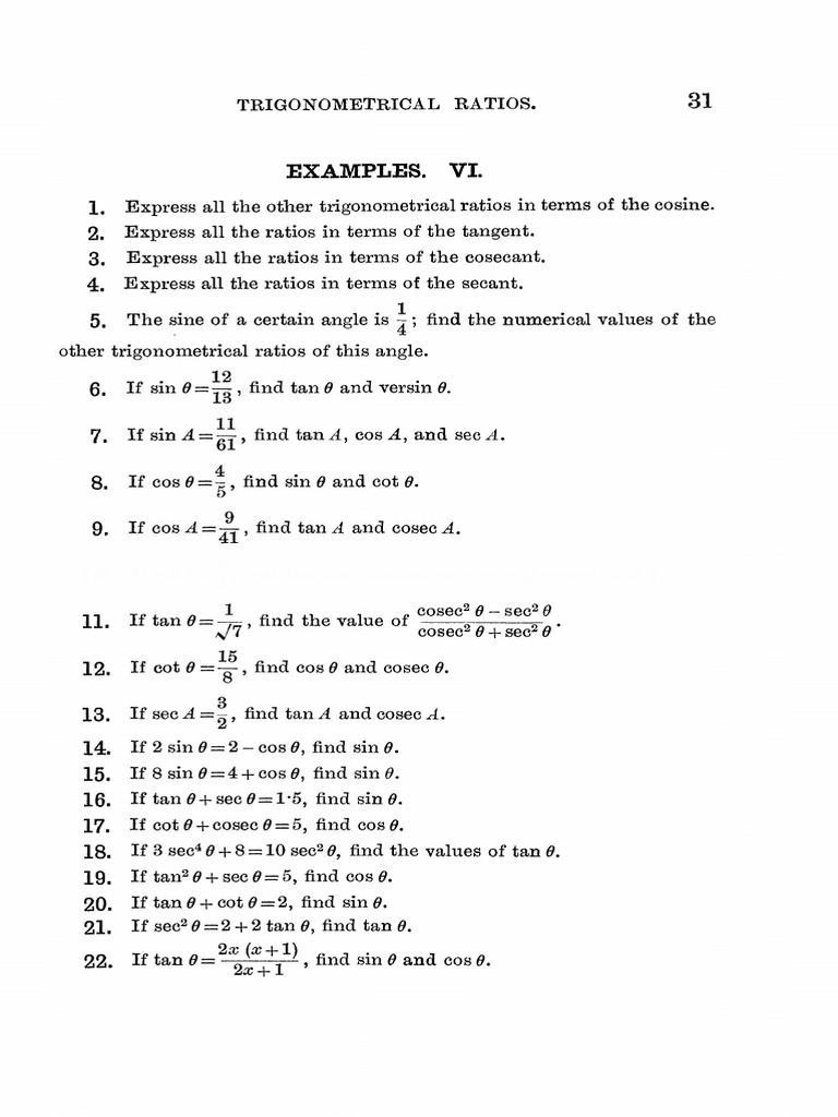 S L Loney - Compound Angle - Sol | PDF