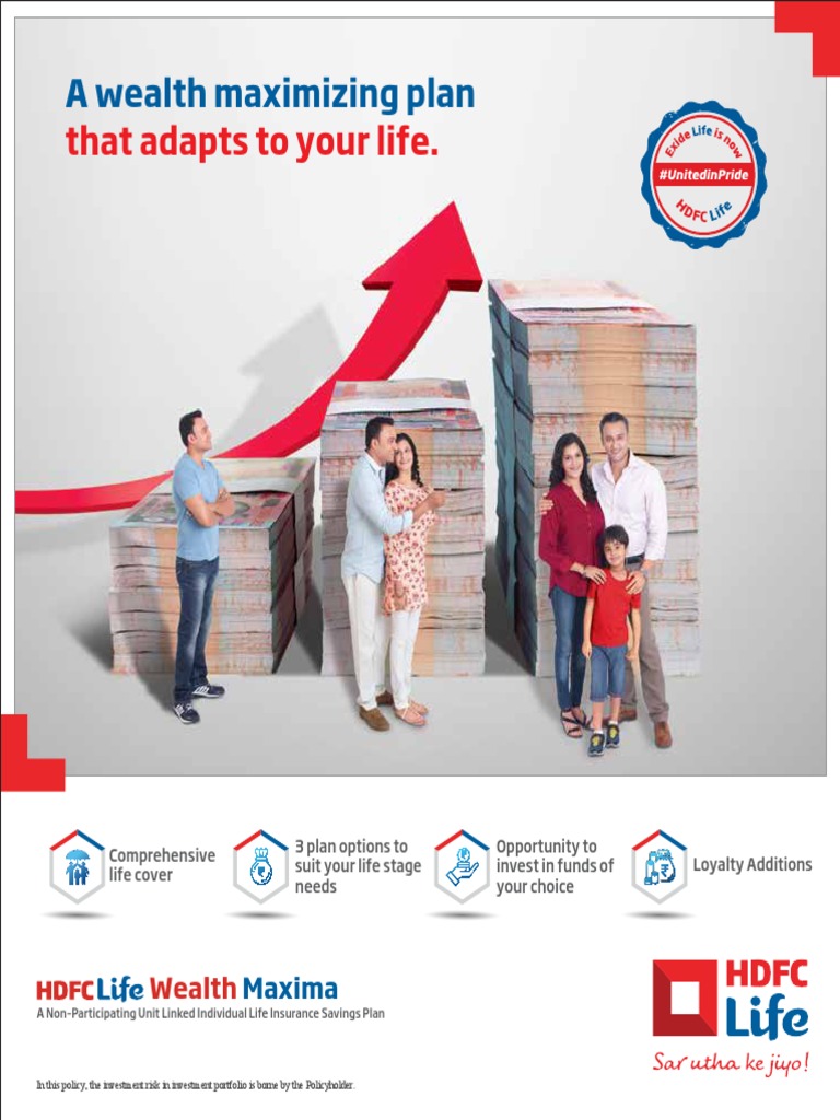 HDFC Wealth Maxima Offline Brochure | PDF | Insurance | Life Insurance