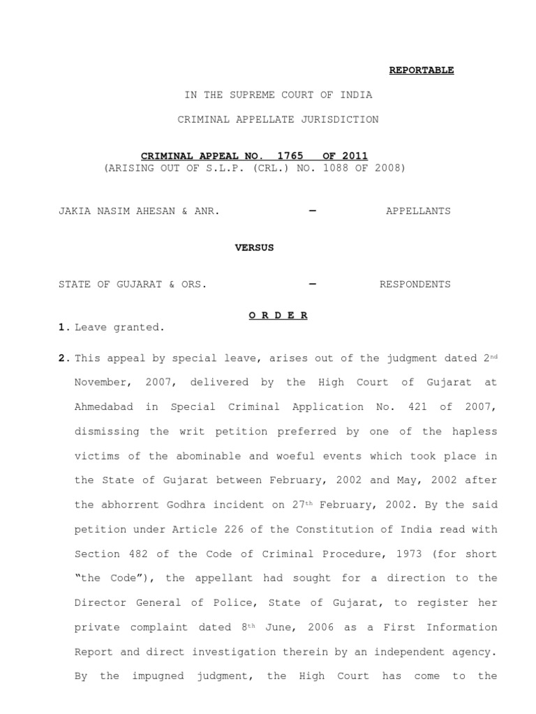 SC SIT Order 120911 | PDF