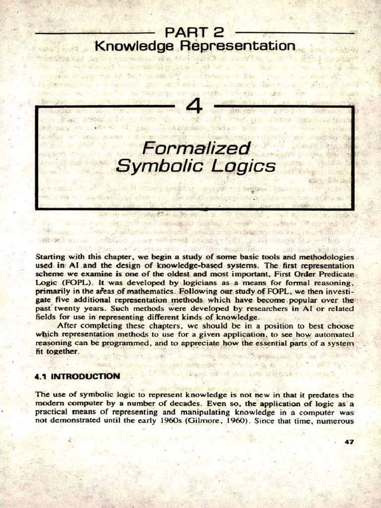 AIES - 3. Part 2 | Download Free PDF | First Order Logic | Interpretation (Logic)