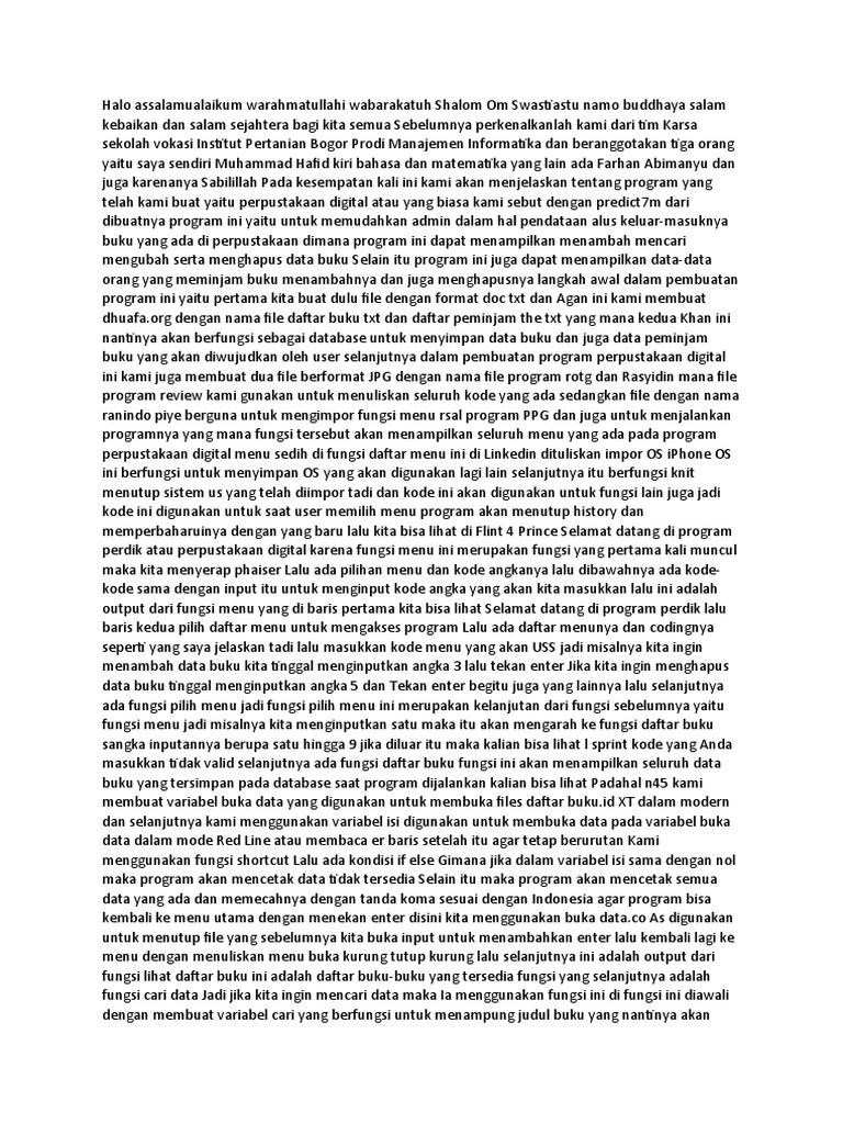 Skript Buat Ayang Tersarangheyeo | PDF