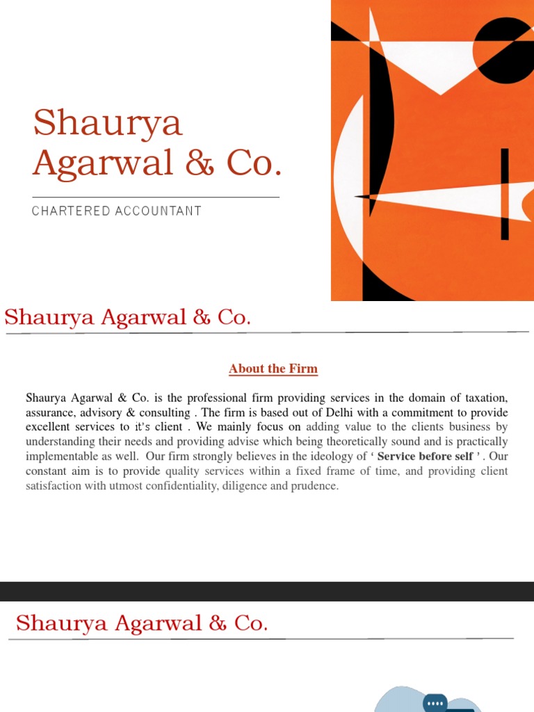 Shaurya Agarwal & Co. | PDF | Law