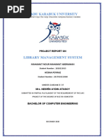 Synopsis of Library Management System | PDF | Relational Database ...