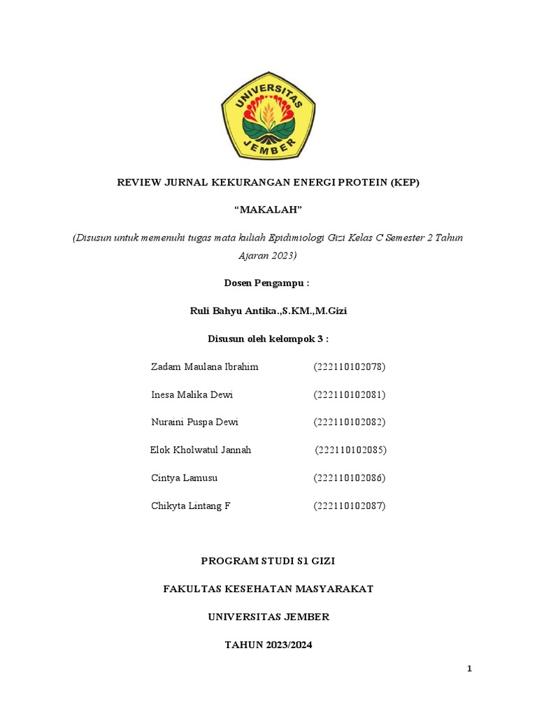 Makalah Epid Kep | PDF