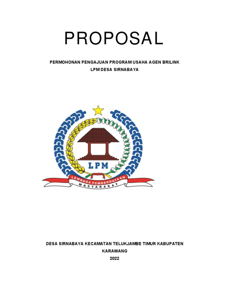 Proposal Program BRILink | PDF