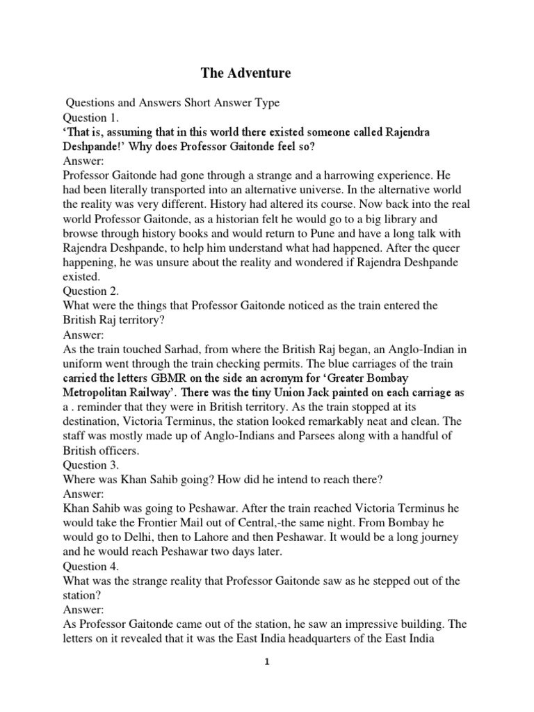 Adventure && PDF | PDF