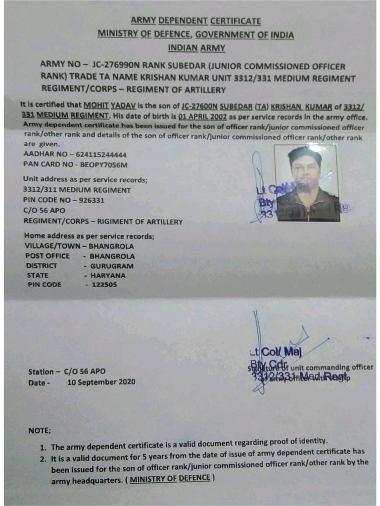 Defence Personnel | PDF