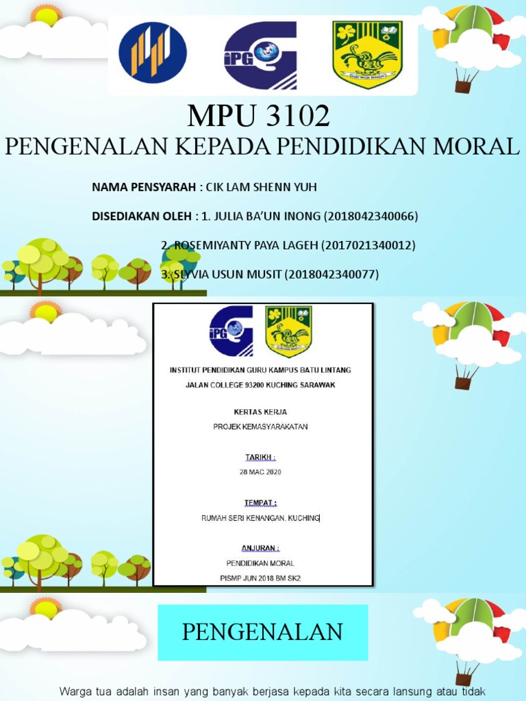 MPU 3102 Moral | PDF