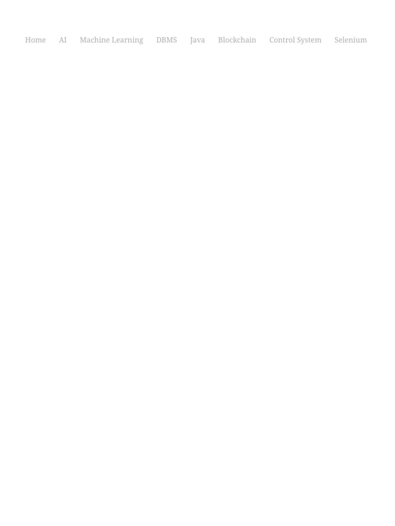 K-Nearest Neighbor (KNN) Algorithm For Machine Learning - Javatpoint ...