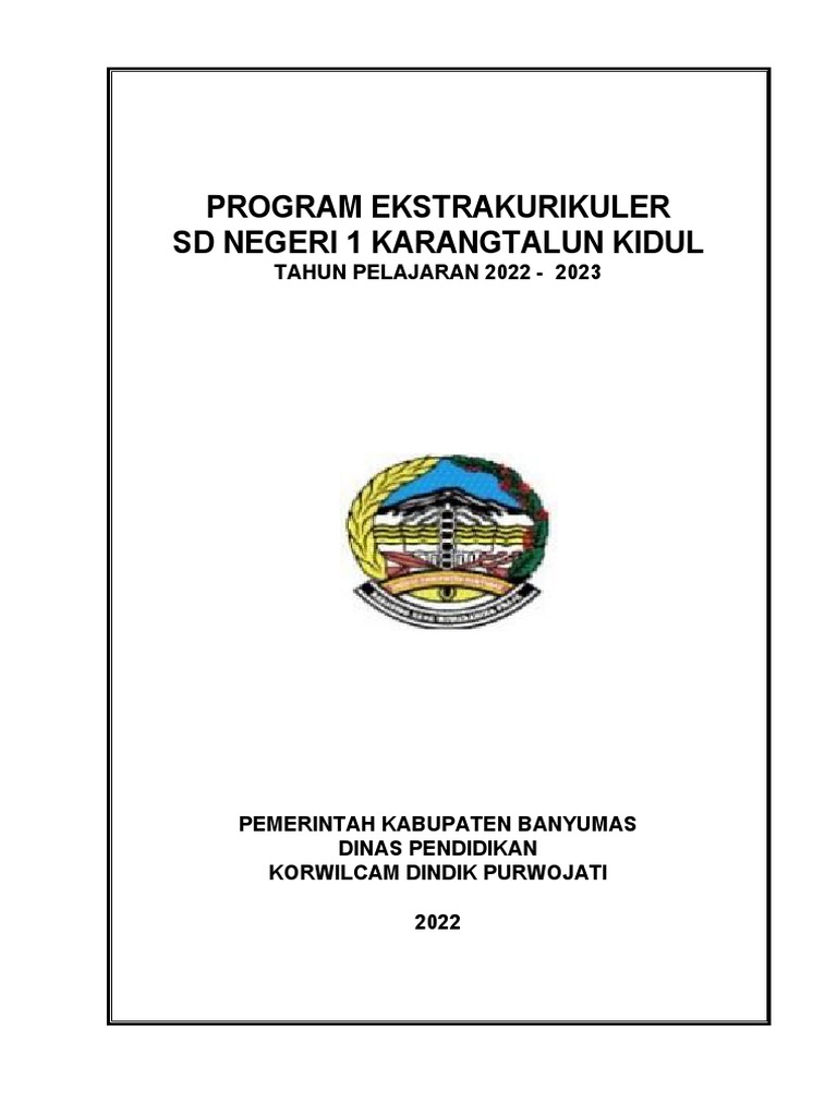 Bukti Dan Laporan Ekstrakurikuler | PDF