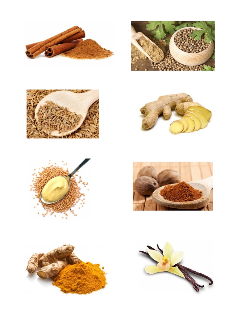 Spices Flashcards | PDF
