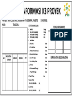 Rambu K3 untuk Proyek Konstruksi | PDF