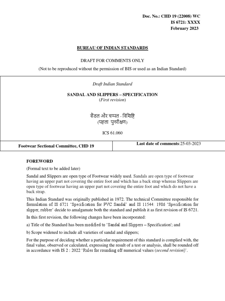 Pu Sandal Draft | PDF