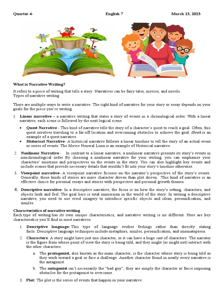 Narrative Writing | PDF