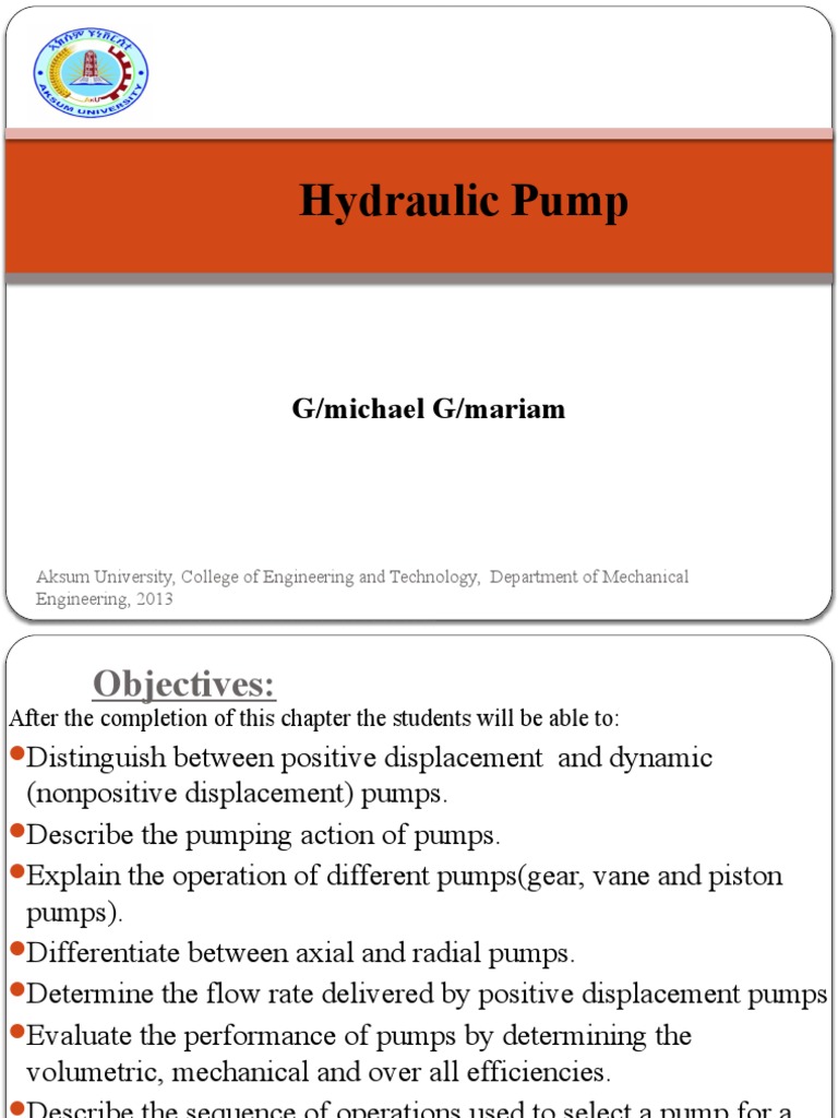 L .2 Hydraulic Pump | PDF | Pump | Engines