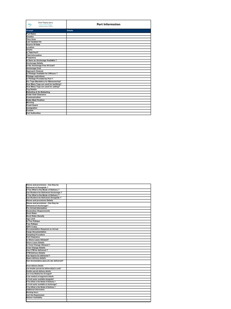 Port - Info - Details - 90 | PDF