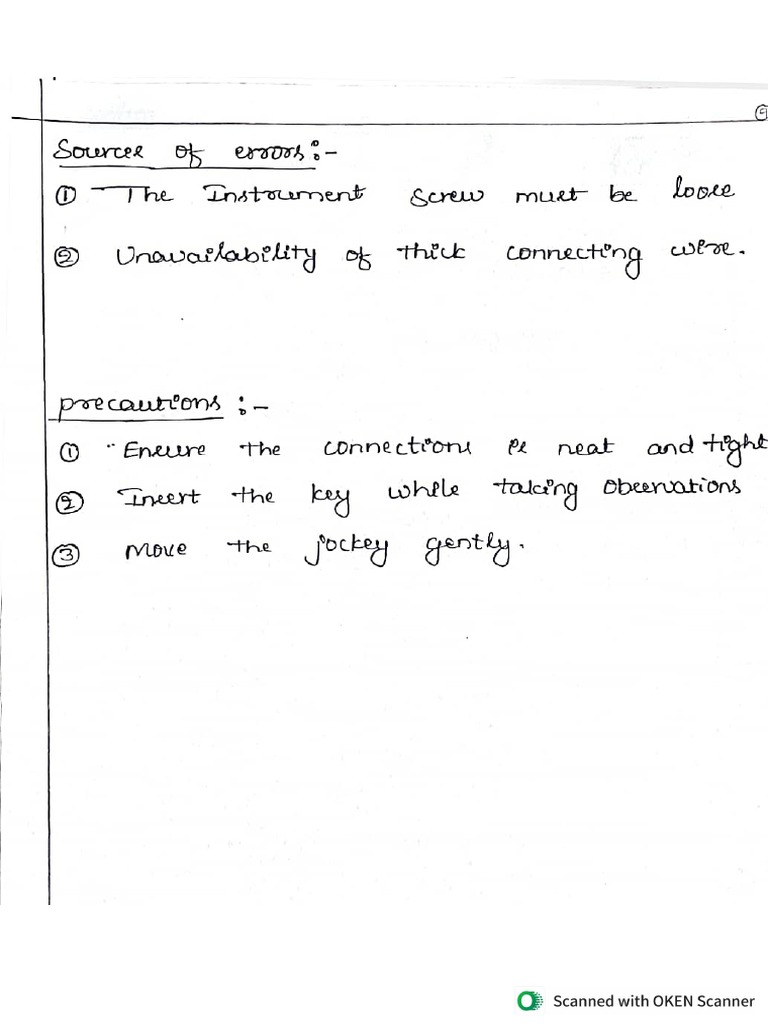Physics lab record class 12 | PDF