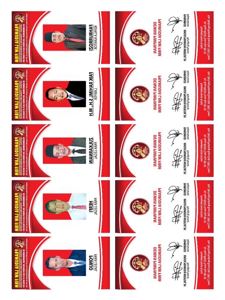 Id Card Peradi | PDF