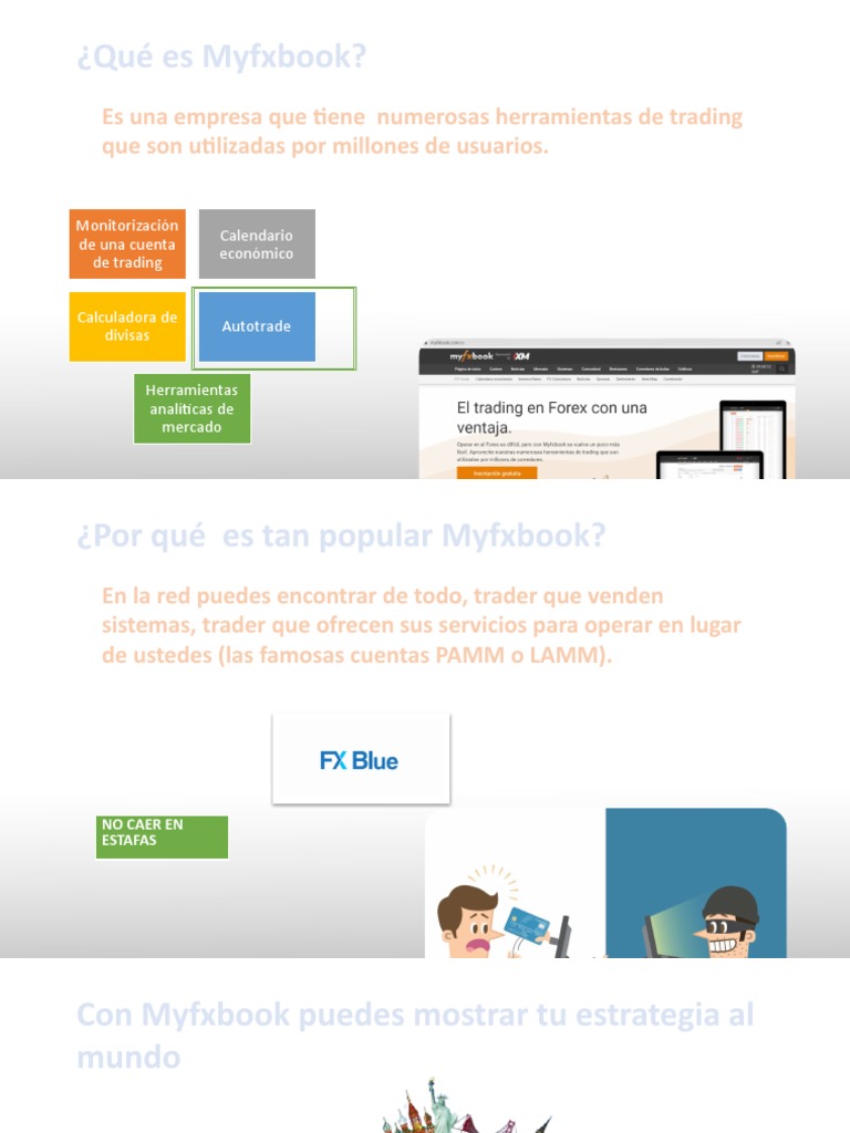 Qué es Myfxbook y sus herramientas | PDF | Negocios