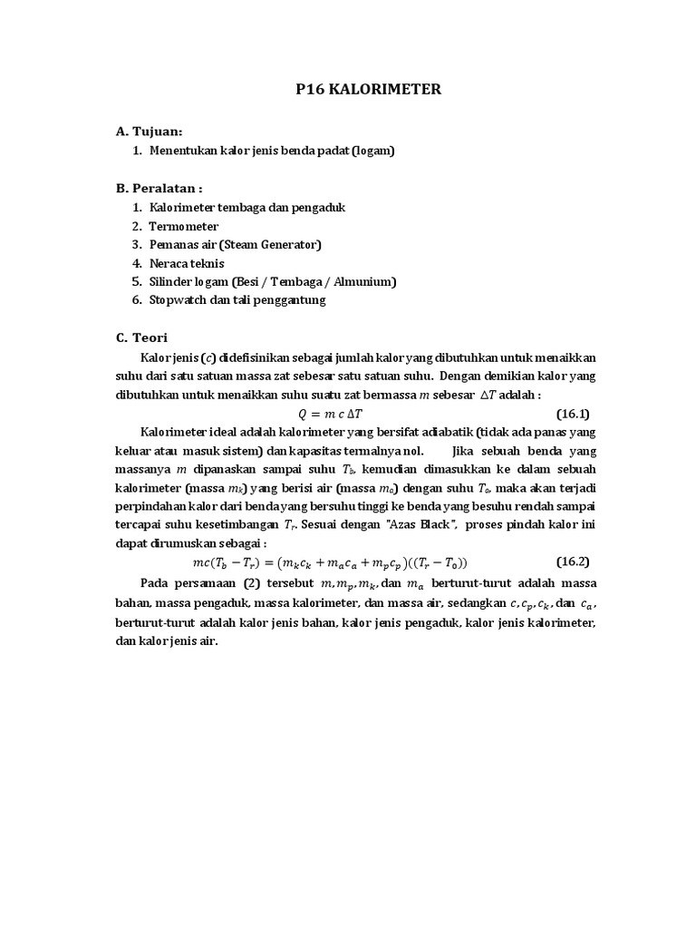 Modul P16 (Ind) | PDF