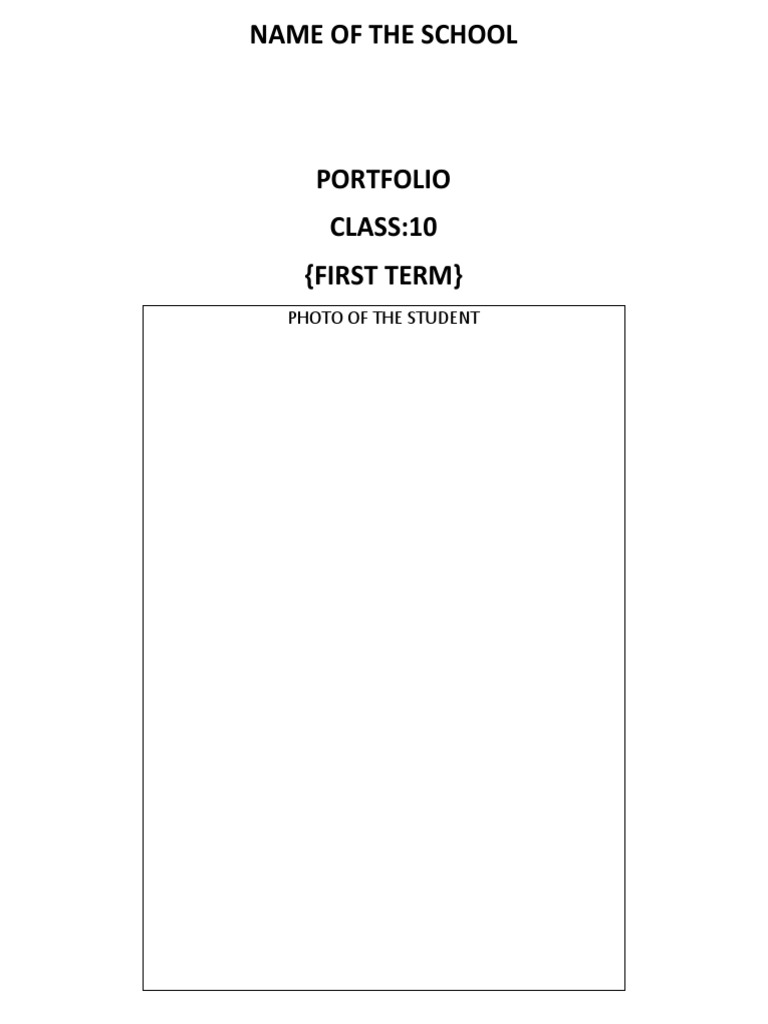 Portfolio 1 Pdf