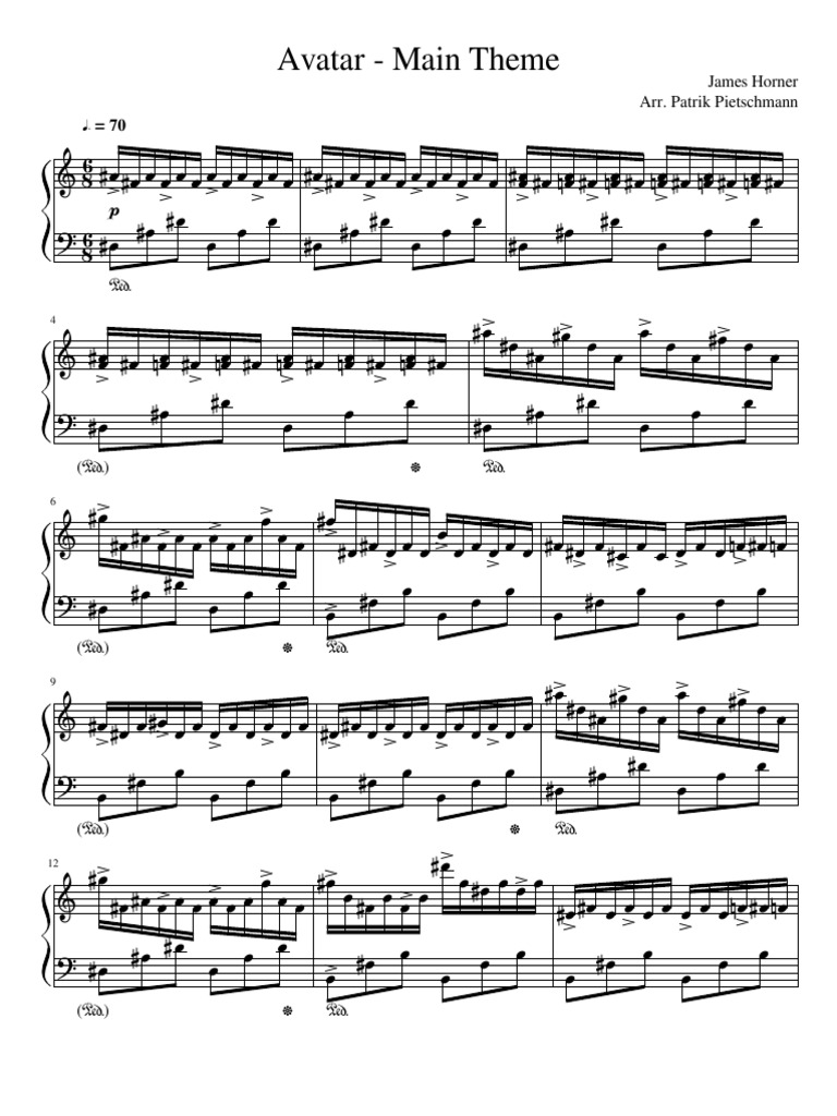 Avatar - Main Theme | PDF