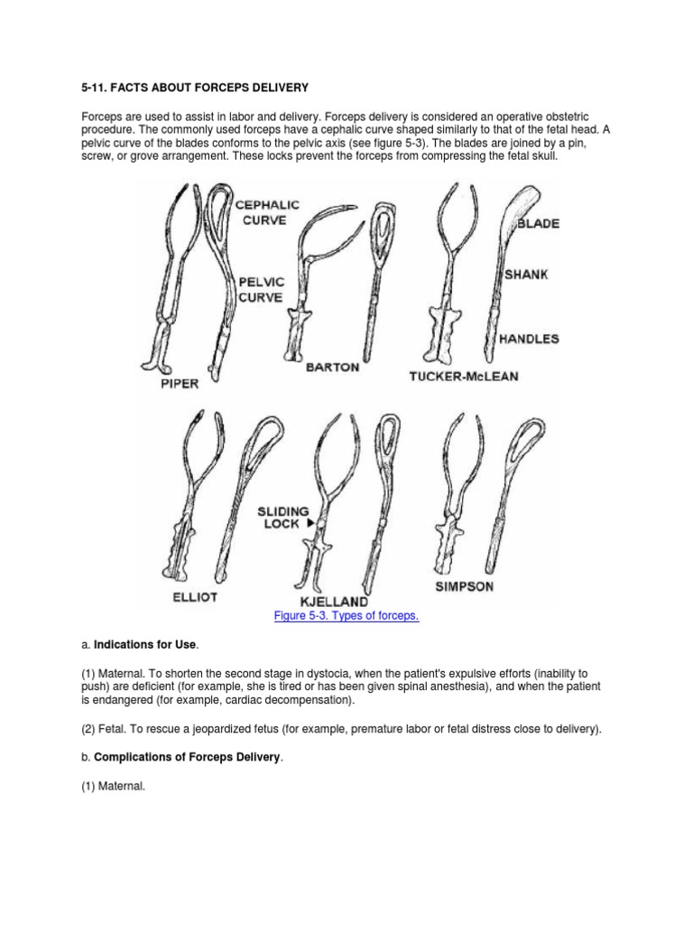 Forcep Delivery.. | PDF | Childbirth | Medical Specialties