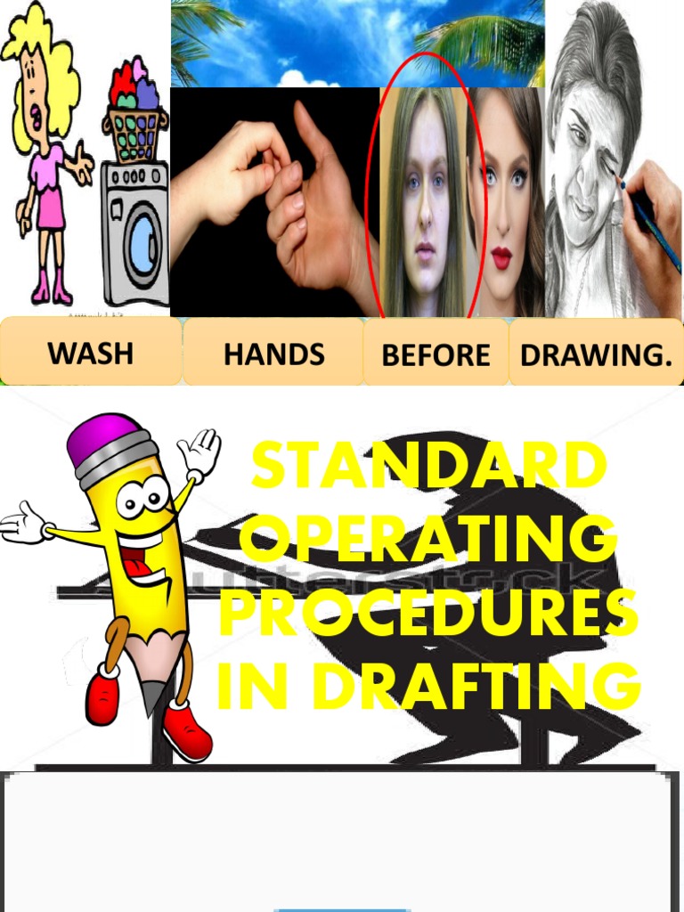 Standard Operating Procedures in Drafting July1 | PDF | Pencil