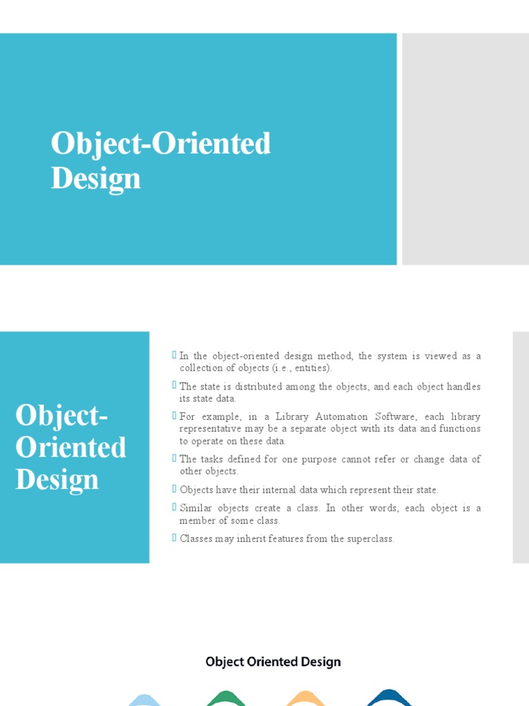 Object Oriented Design Pdf