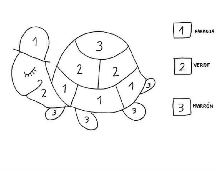 Colorea Por Numero | PDF