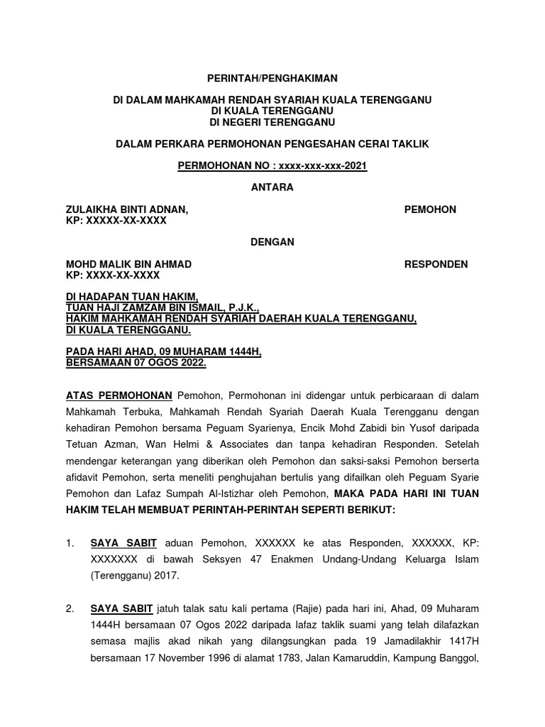 Contoh Perintah | PDF