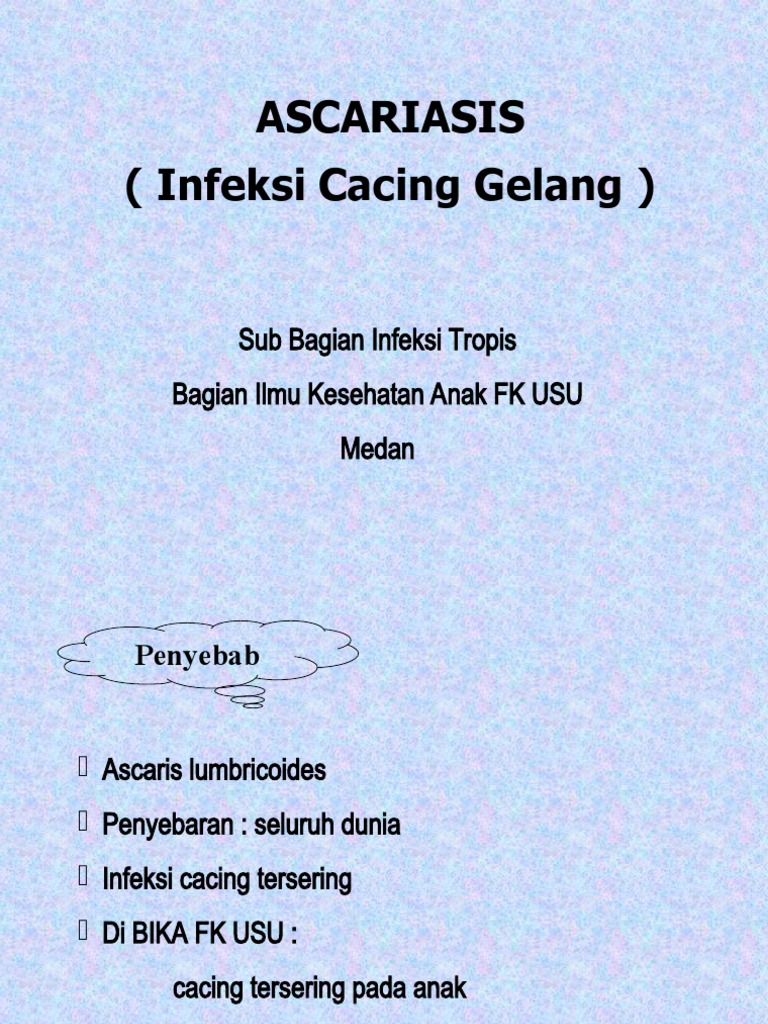 Ascariasis | PDF
